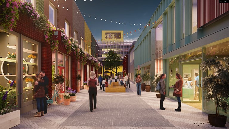 Planning approval received for the transformation of King Street, Stretford