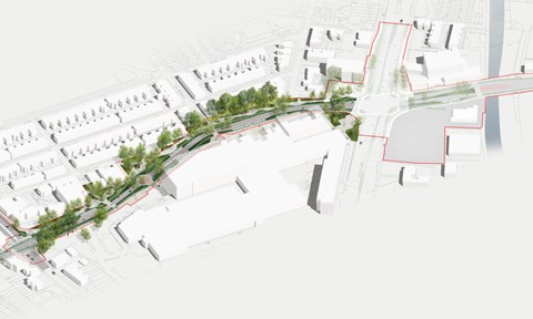 Trafford Council work begins on Kingsway